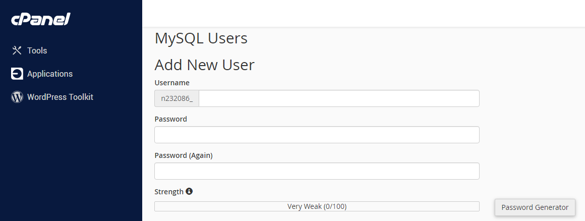 Cómo Conectar Una Base De Datos Mysql A Cpanel