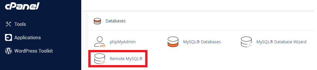 Cómo Conectar Una Base De Datos Mysql A Cpanel